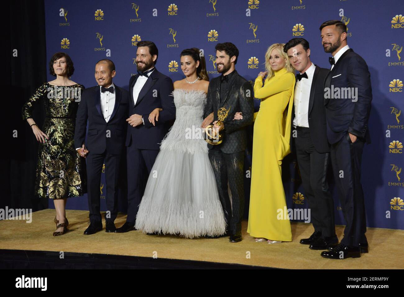 The cast and crew from The Assassination of Gianni Versace: American ...