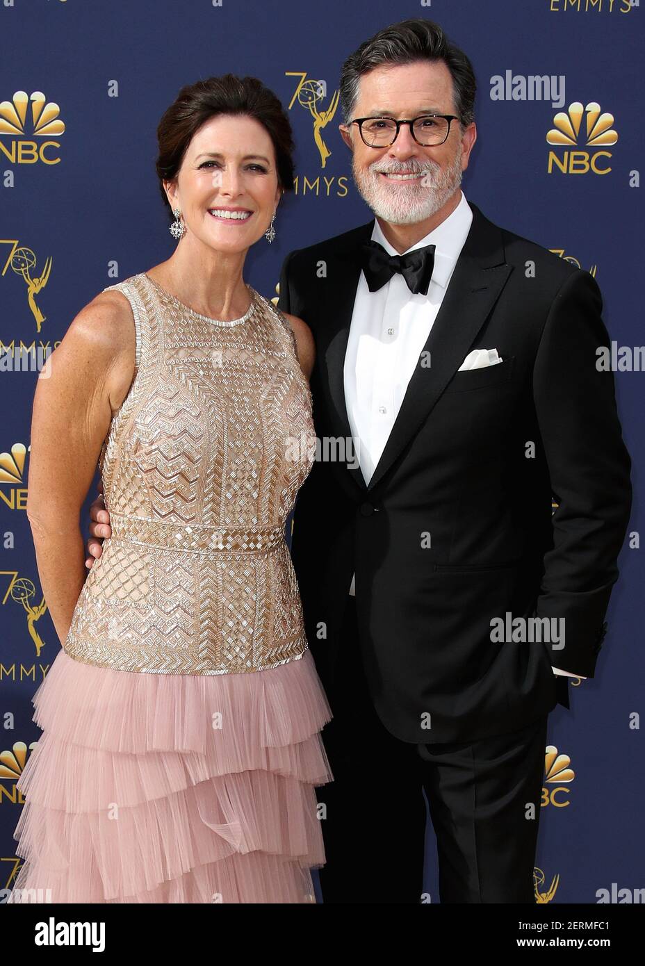 LOS ANGELES - SEPTEMBER 17: Stephen Colbert at the 70th Primetime Emmy ...