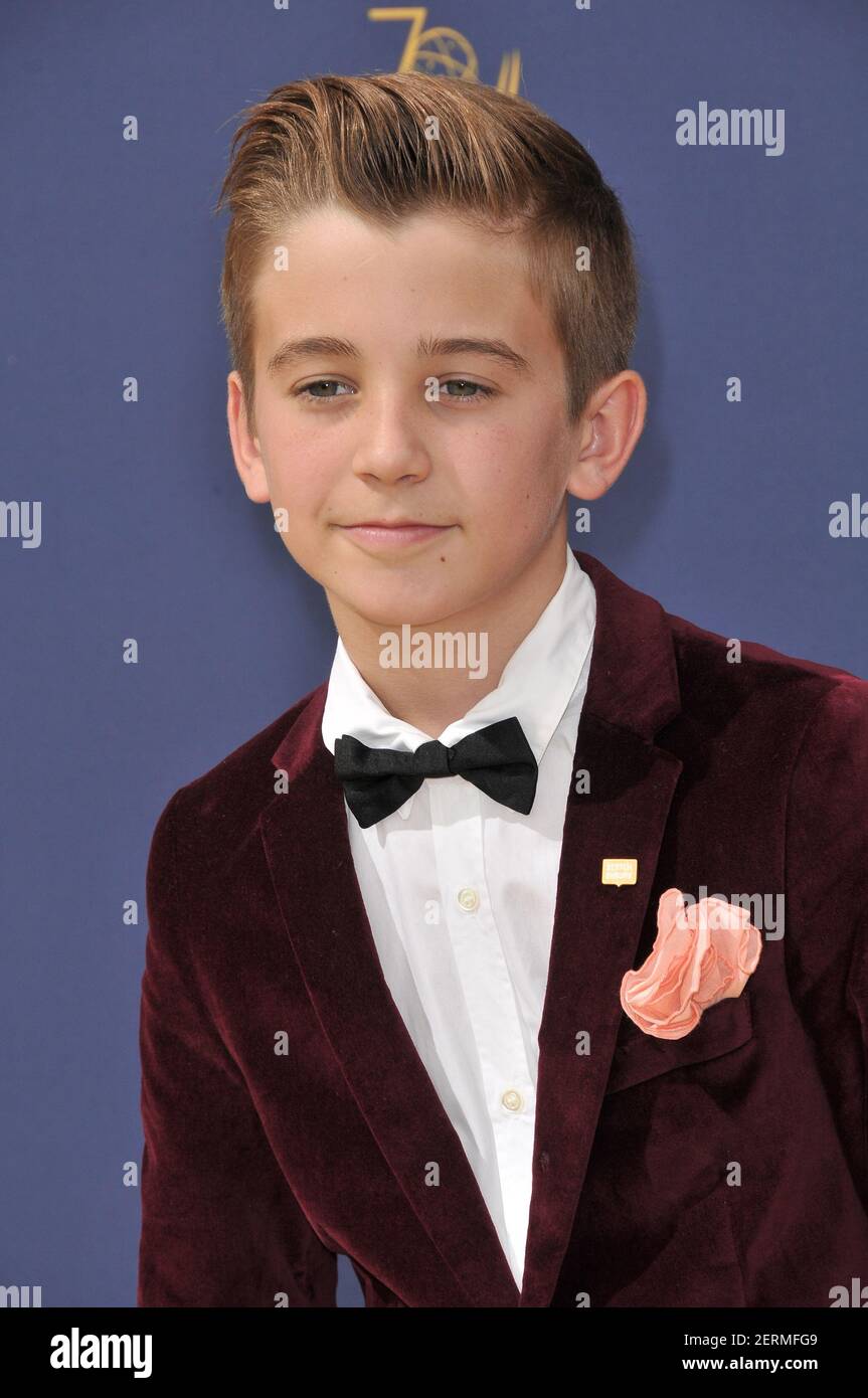 Parker Bates at the 70th Primetime Emmy Awards held at Microsoft ...