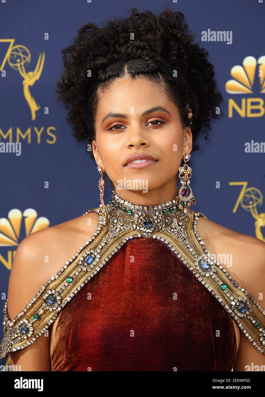 LOS ANGELES - SEPTEMBER 17: Zazie Beetz at the 70th Primetime Emmy ...