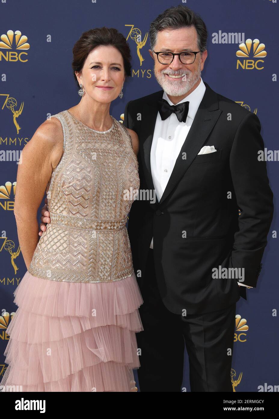 LOS ANGELES - SEPTEMBER 17: Stephen Colbert at the 70th Primetime Emmy ...