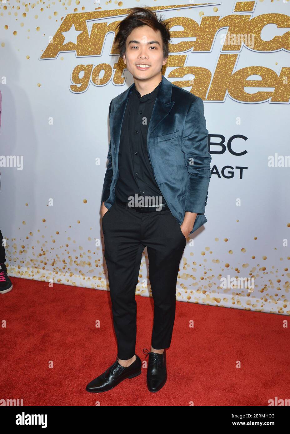HOLLYWOOD, CA - SEPTEMBER 18: Shin Lim at the "America's Got Talent ...