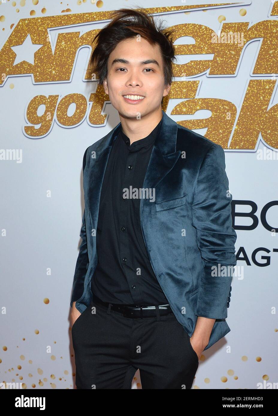 HOLLYWOOD, CA - SEPTEMBER 18: Shin Lim at the "America's Got Talent ...