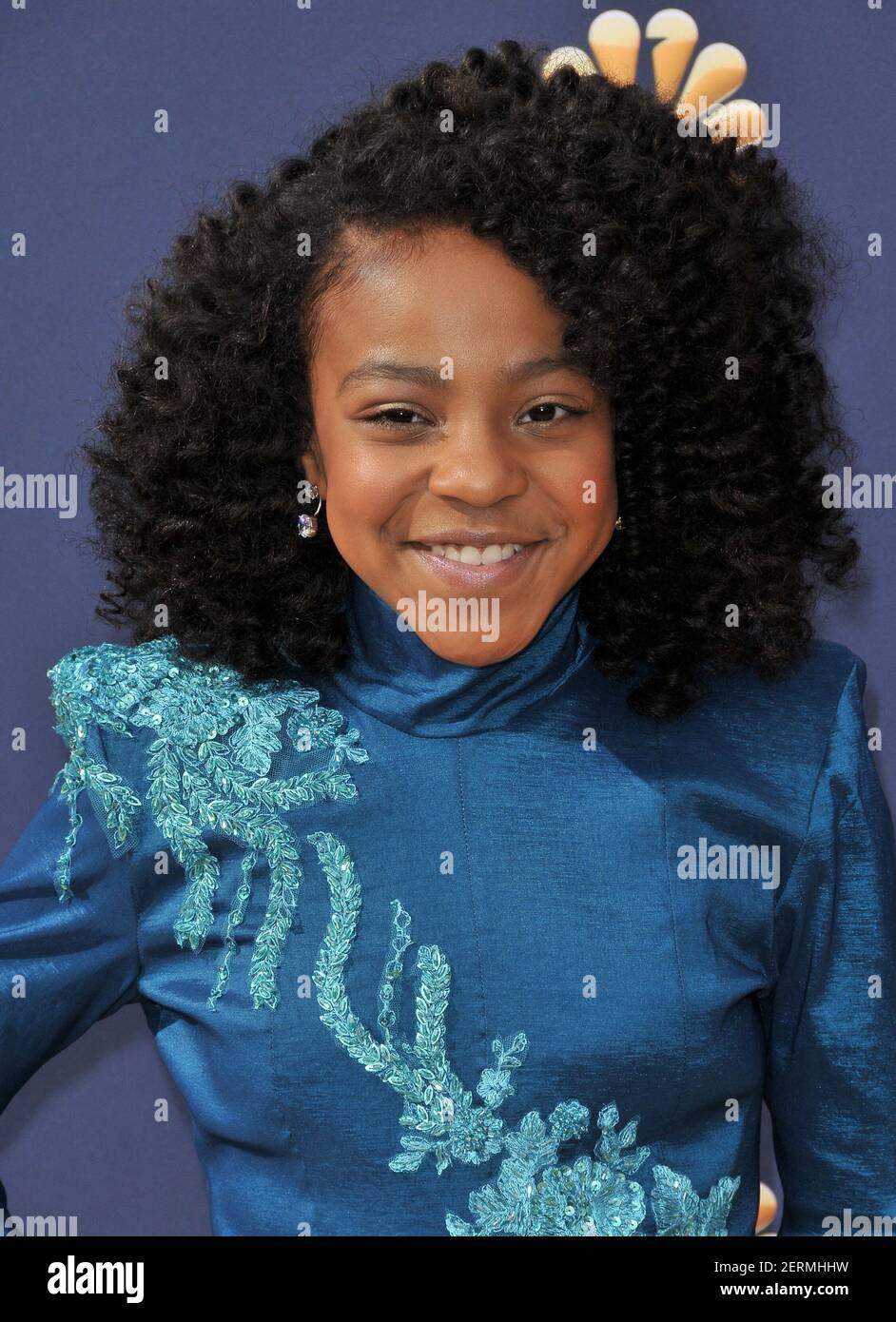 Priah Ferguson at the 70th Primetime Emmy Awards held at Microsoft ...