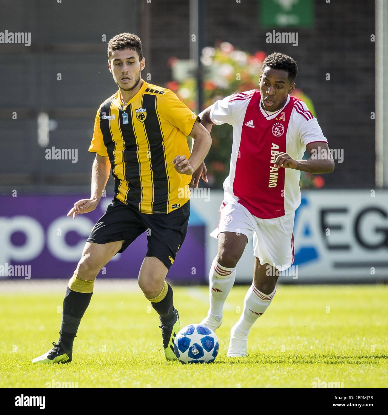 AMSTERDAM, AFC Ajax U19 - AEK Athens FC U19, football, UEFA Youth ...