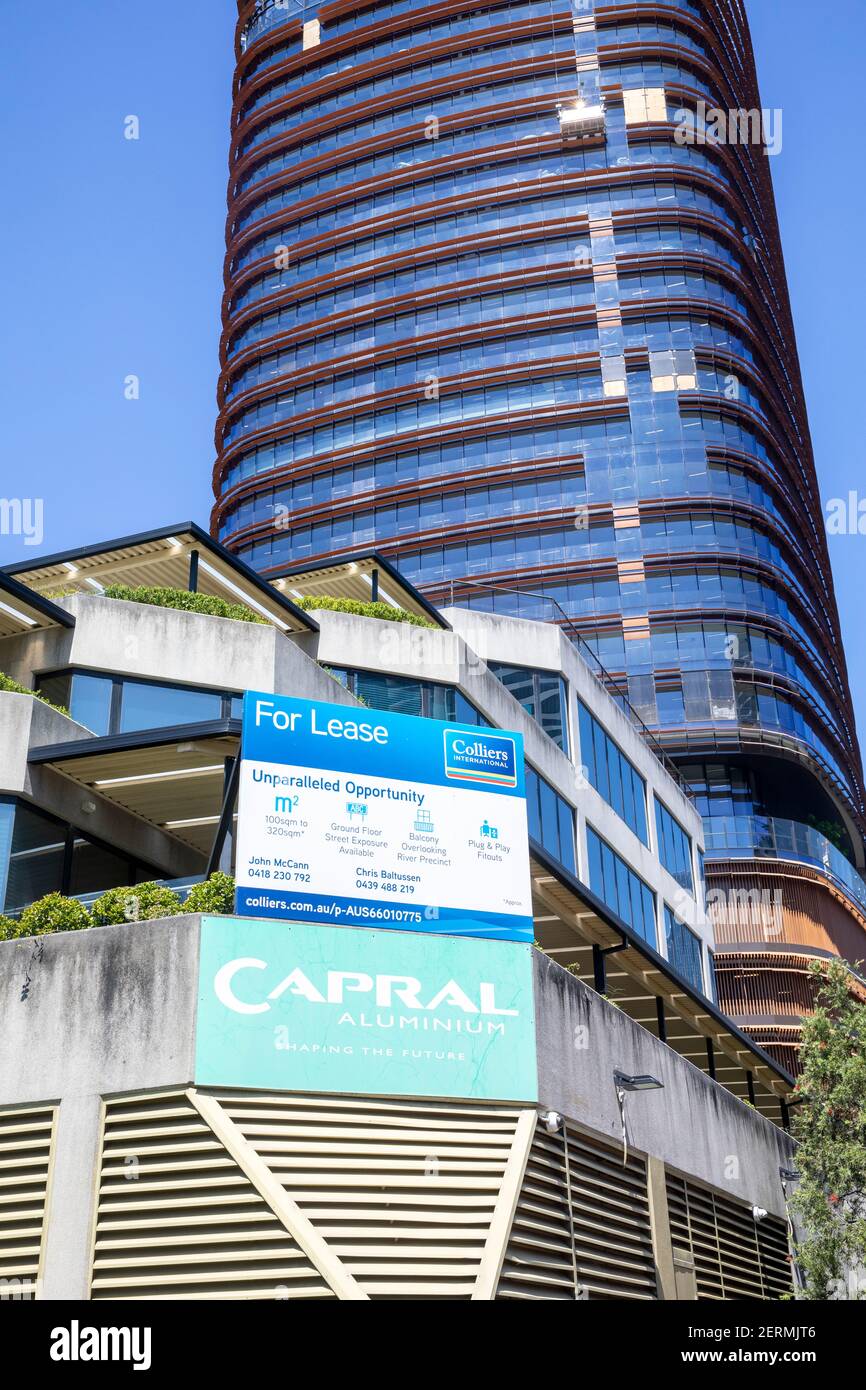 Australian office buildings in Parramatta city centre,NSW,Australia ...