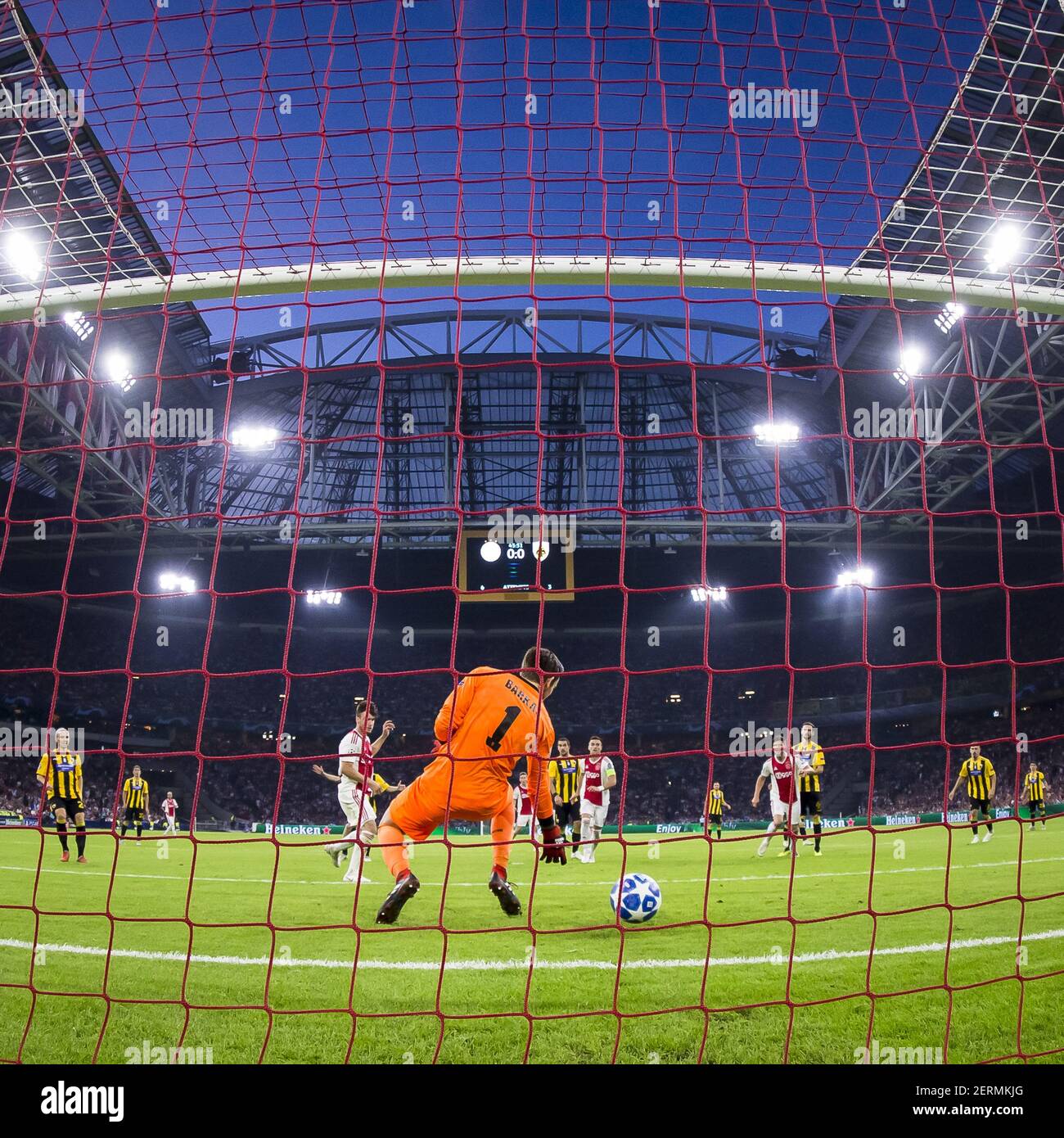 AMSTERDAM, AFC Ajax - AEK Athens FC, football, Champions League, season ...