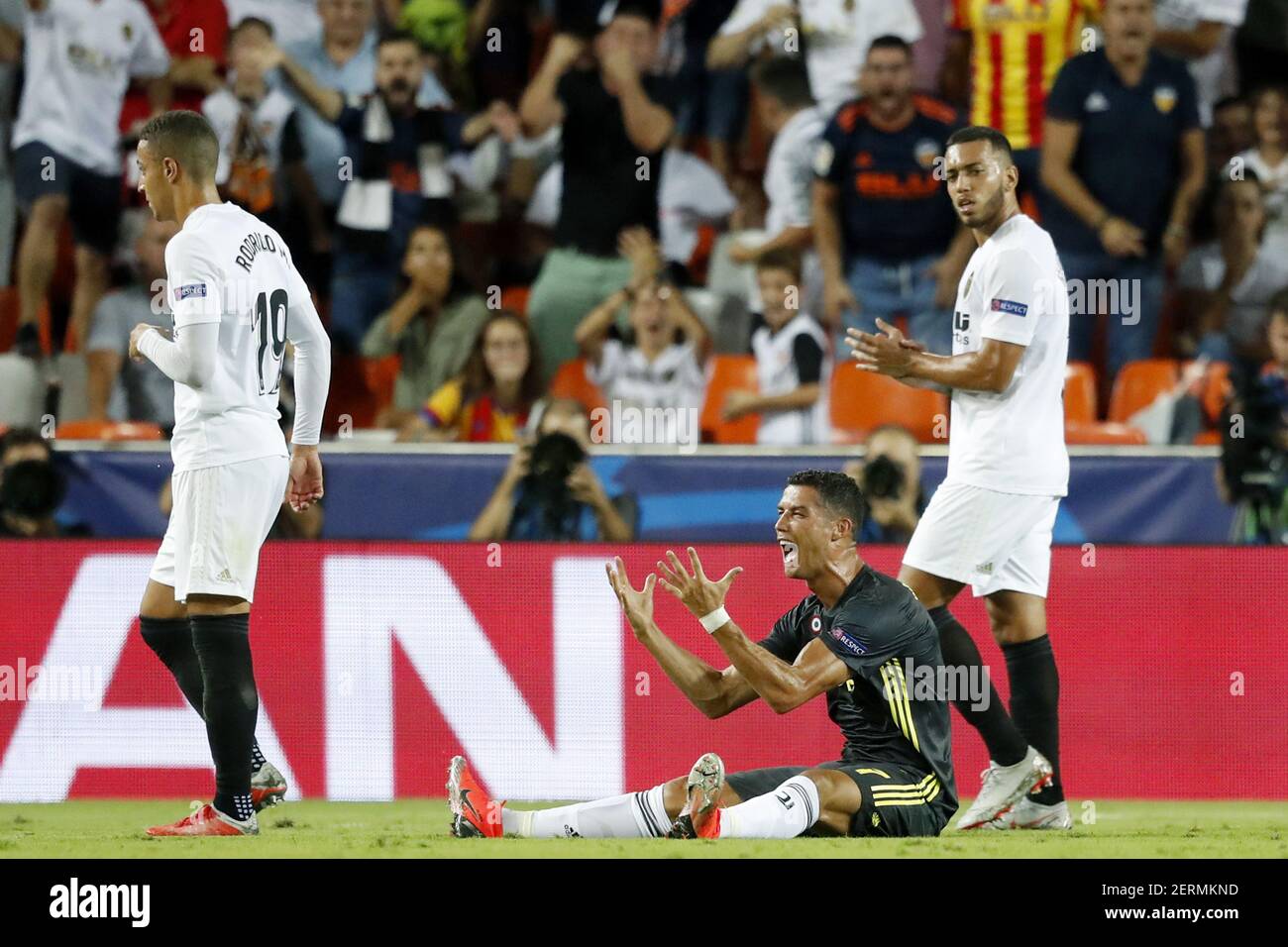 VALENCIA, 19-09-2018, Stadium Mestalla, season 2018 / 2019, Champions ...