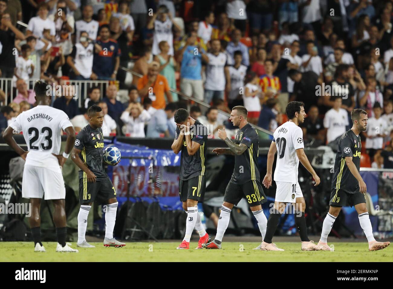 VALENCIA, 19-09-2018, Stadium Mestalla, season 2018 / 2019, Champions ...