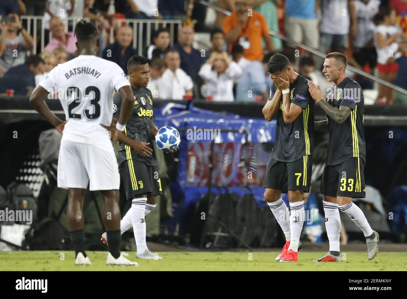 VALENCIA, 19-09-2018, Stadium Mestalla, season 2018 / 2019, Champions ...