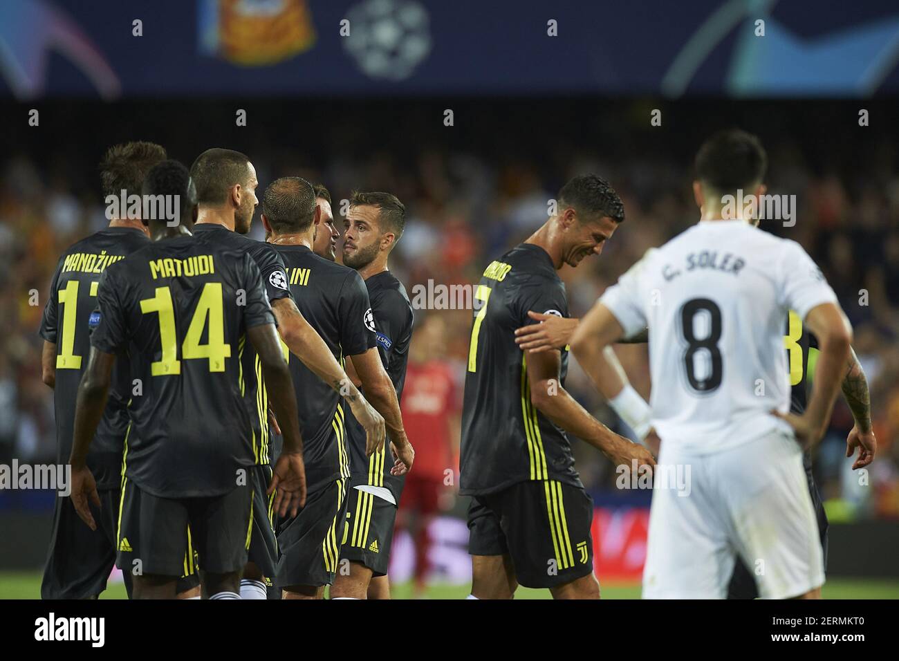 BARCELONA, 19-09-2018. Champions League 2018/ 2019, date 1. Valencia ...