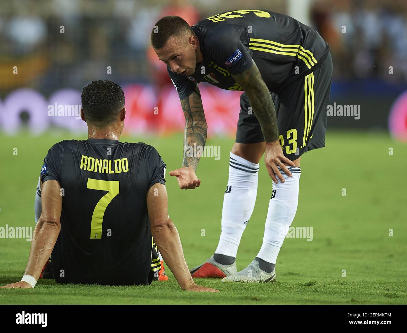 BARCELONA, 19-09-2018. Champions League 2018/ 2019, date 1. Valencia ...