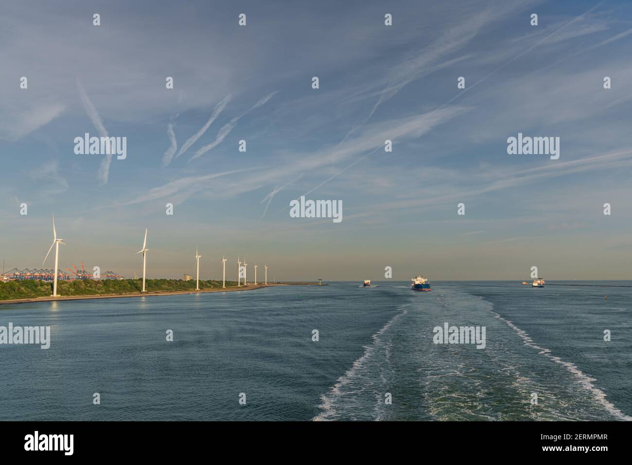Rotterdam, South Holland, Netherlands - May 23, 2019: View from the ...