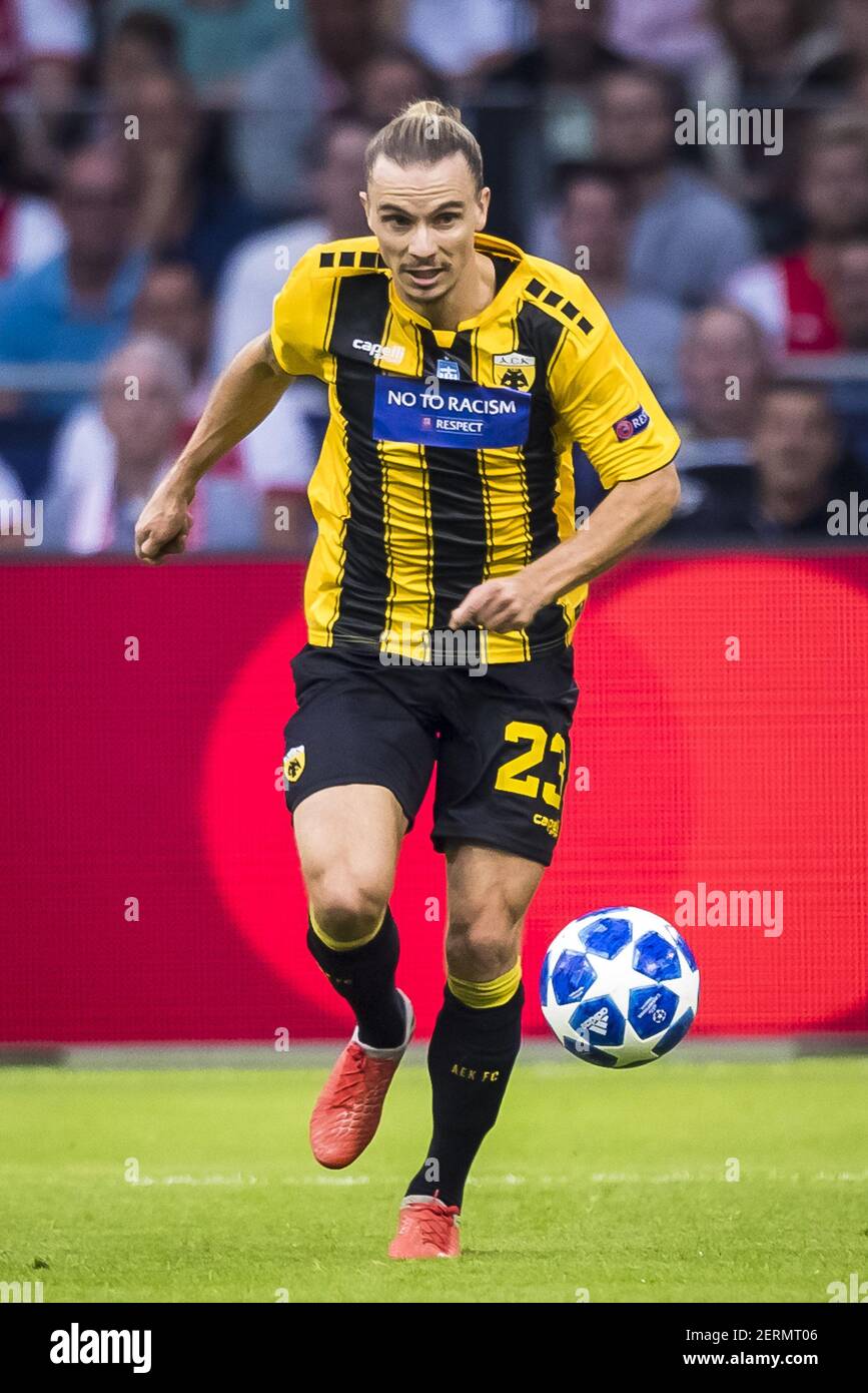 AMSTERDAM, AFC Ajax - AEK Athens FC, football, Champions League, season ...