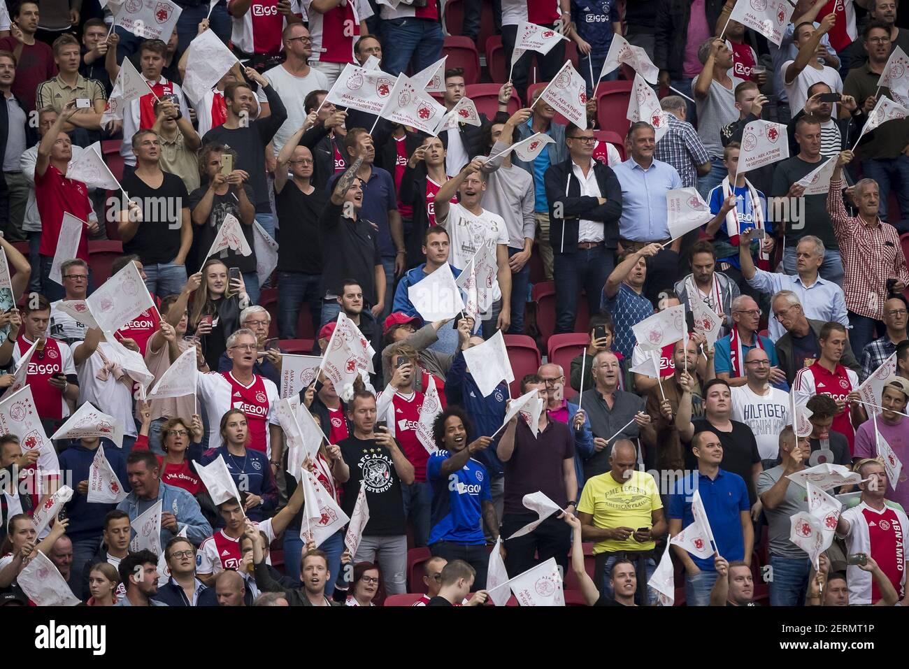 AMSTERDAM, AFC Ajax - AEK Athens FC, football, Champions League, season ...