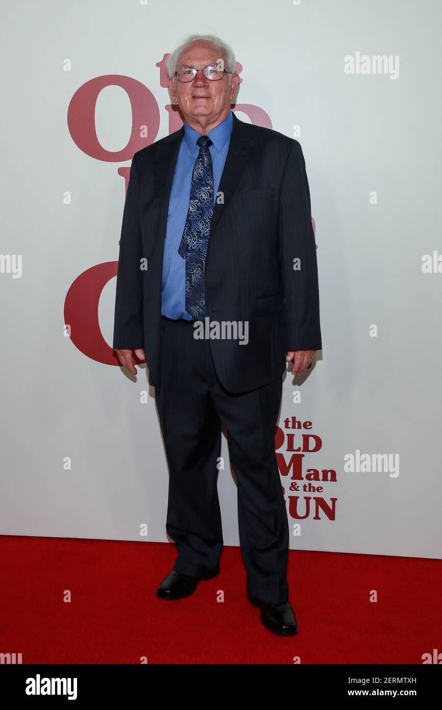 John Hunt attends The Old Man and The Gun Premiere at the Paris Theatre ...