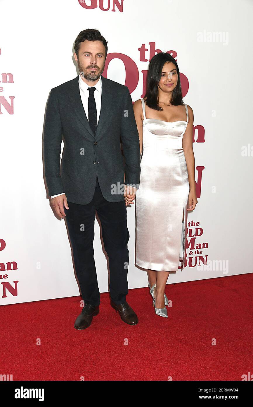 Casey Affleck And Girlfriend Floriana Lima Attend The Old Man And The