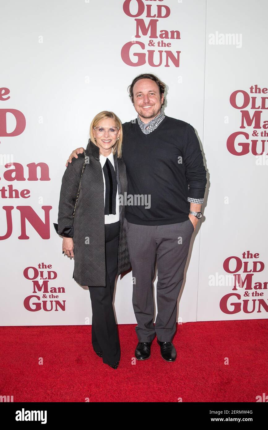 Producers Dawn Ostroff (L) and Jeremy Steckler attend 'The Old Man ...