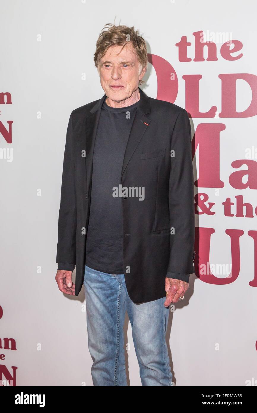 Actor Robert Redford attends 'The Old Man & The Gun' New York Premiere ...
