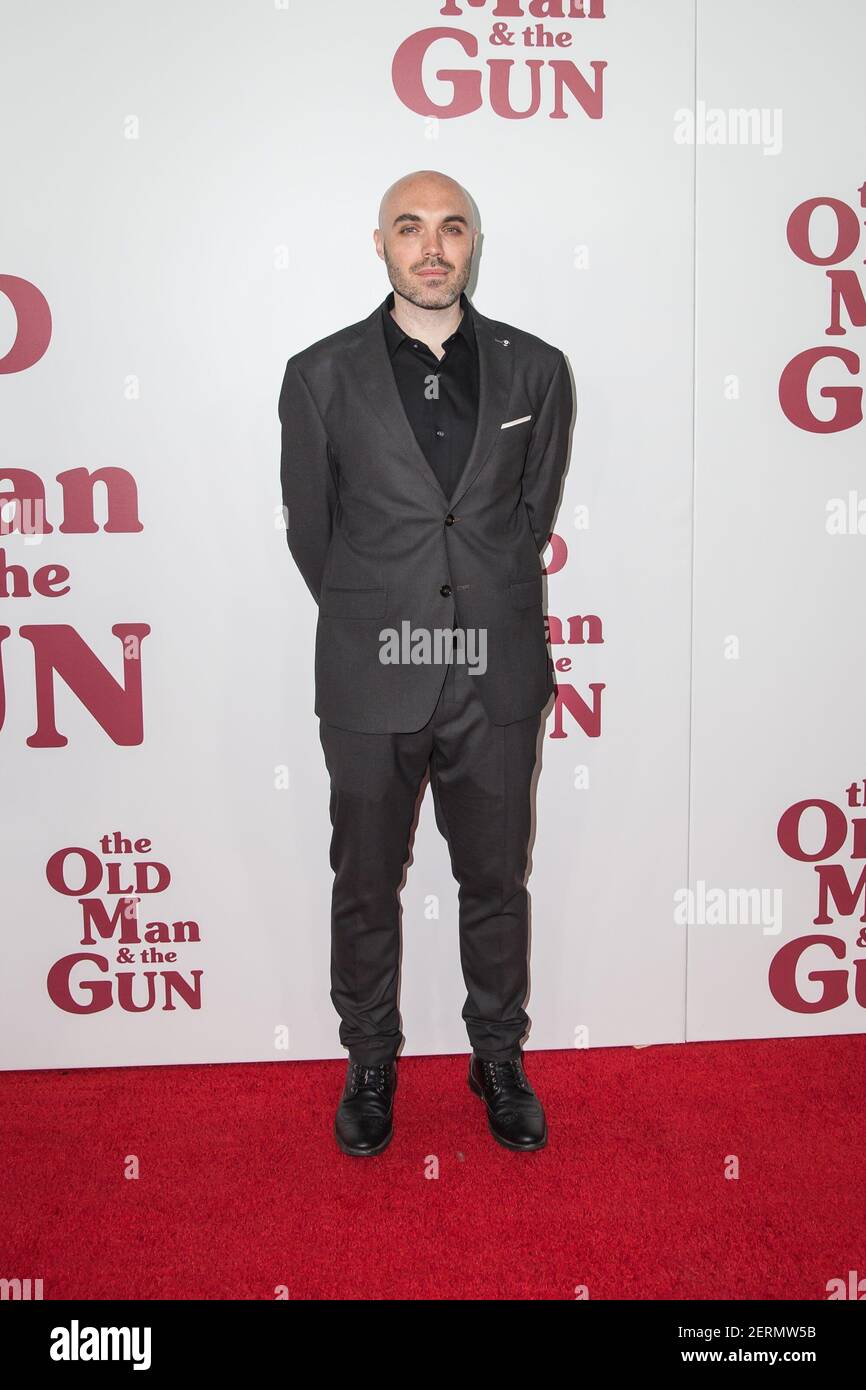 Writer/director David Lowery attends 'The Old Man & The Gun' New York ...