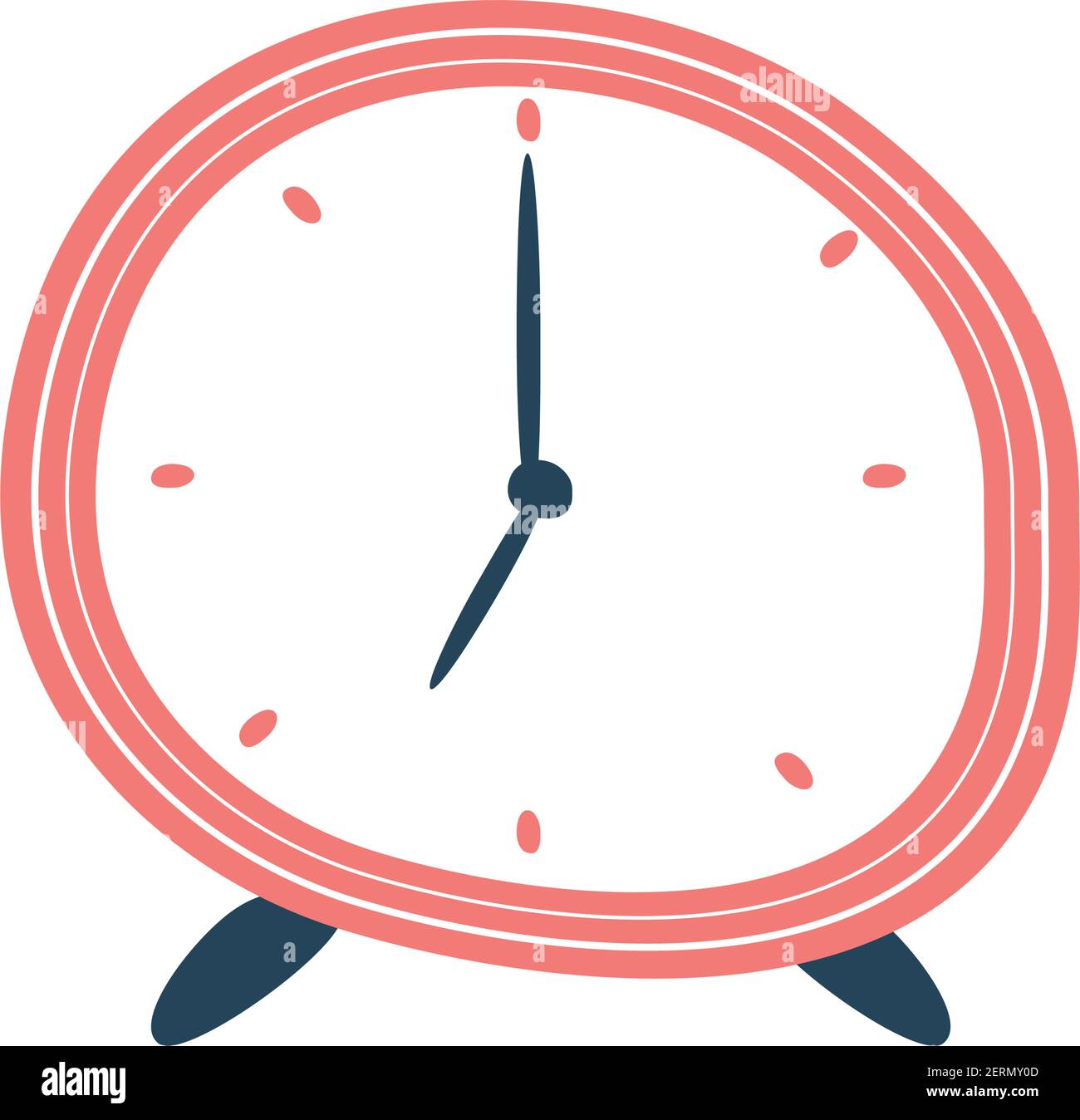 clock time hour minute cartoon Stock Vector Image & Art - Alamy