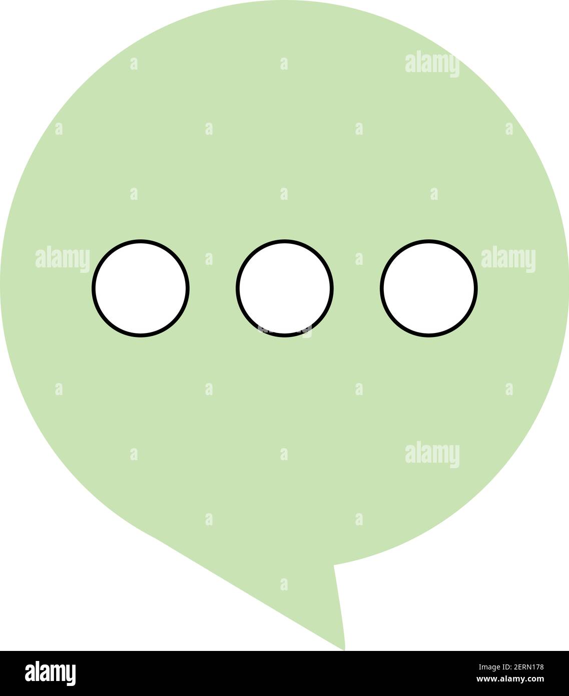 speech bubble message balloon chat Stock Vector Image & Art - Alamy