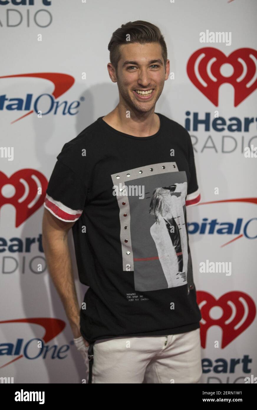 Songwriter and vocalist Justin Jesso walking on the red carpet at the ...