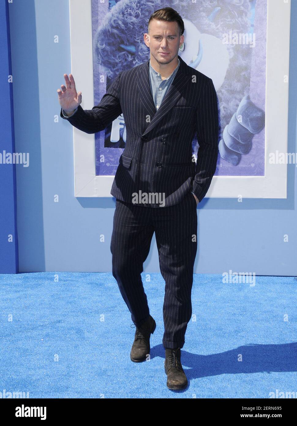 Channing Tatum arrives at the "Smallfoot" Los Angeles Premiere held at ...