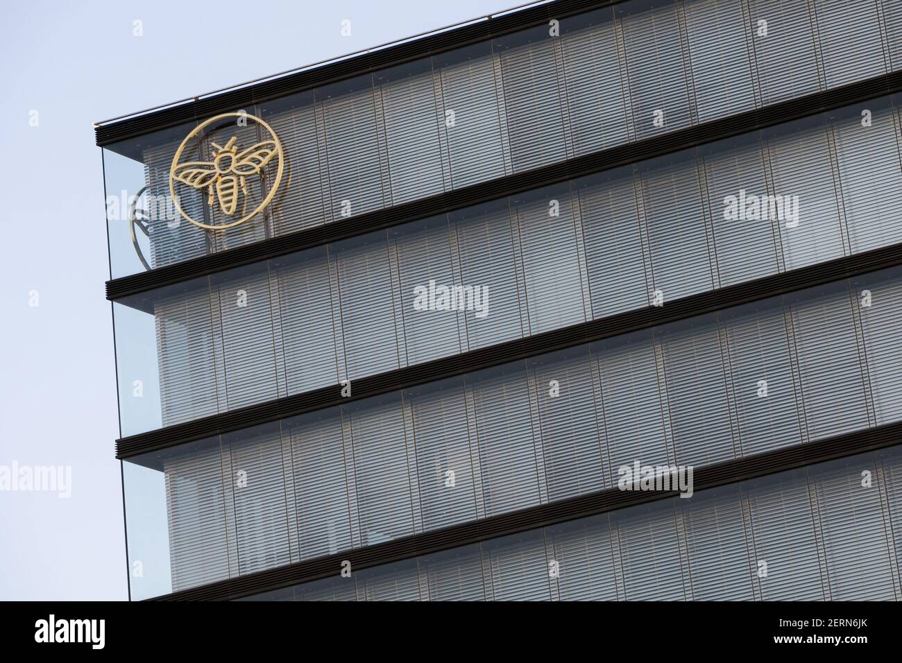A logo sign outside of the headquarters of the Erste Group Bank and ... A logo sign outside of the headquarters of the Erste Group Bank and ...