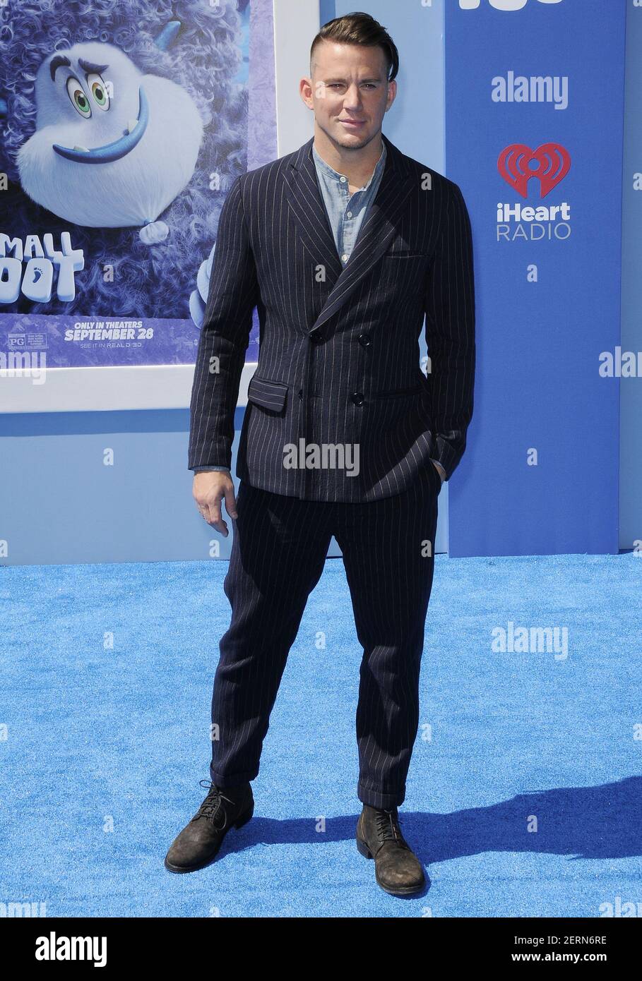 Channing Tatum arrives at the "Smallfoot" Los Angeles Premiere held at ...