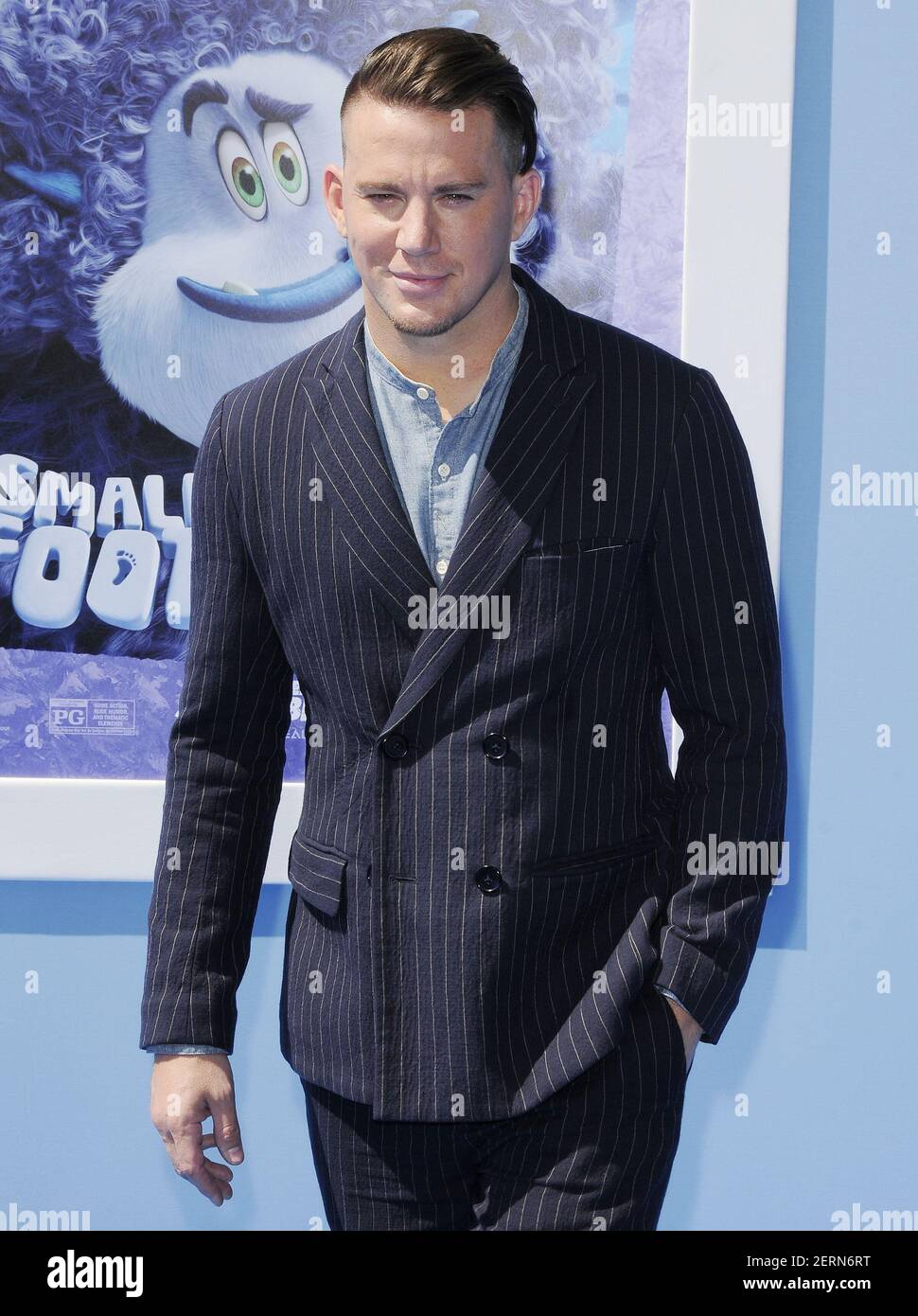 Channing Tatum arrives at the "Smallfoot" Los Angeles Premiere held at ...
