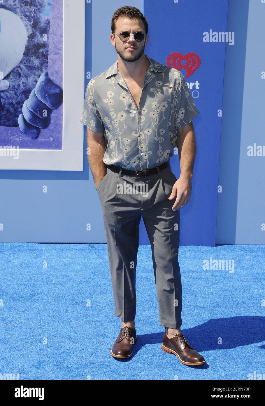 Jimmy Tatro arrives at the "Smallfoot" Los Angeles Premiere held at the ...