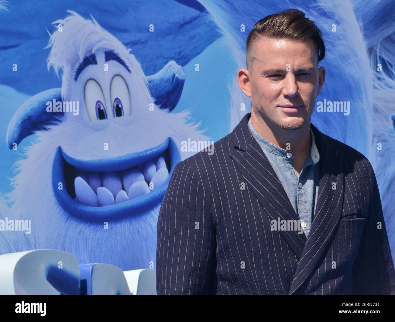 Channing Tatum arrives at the "Smallfoot" Los Angeles Premiere held at ...