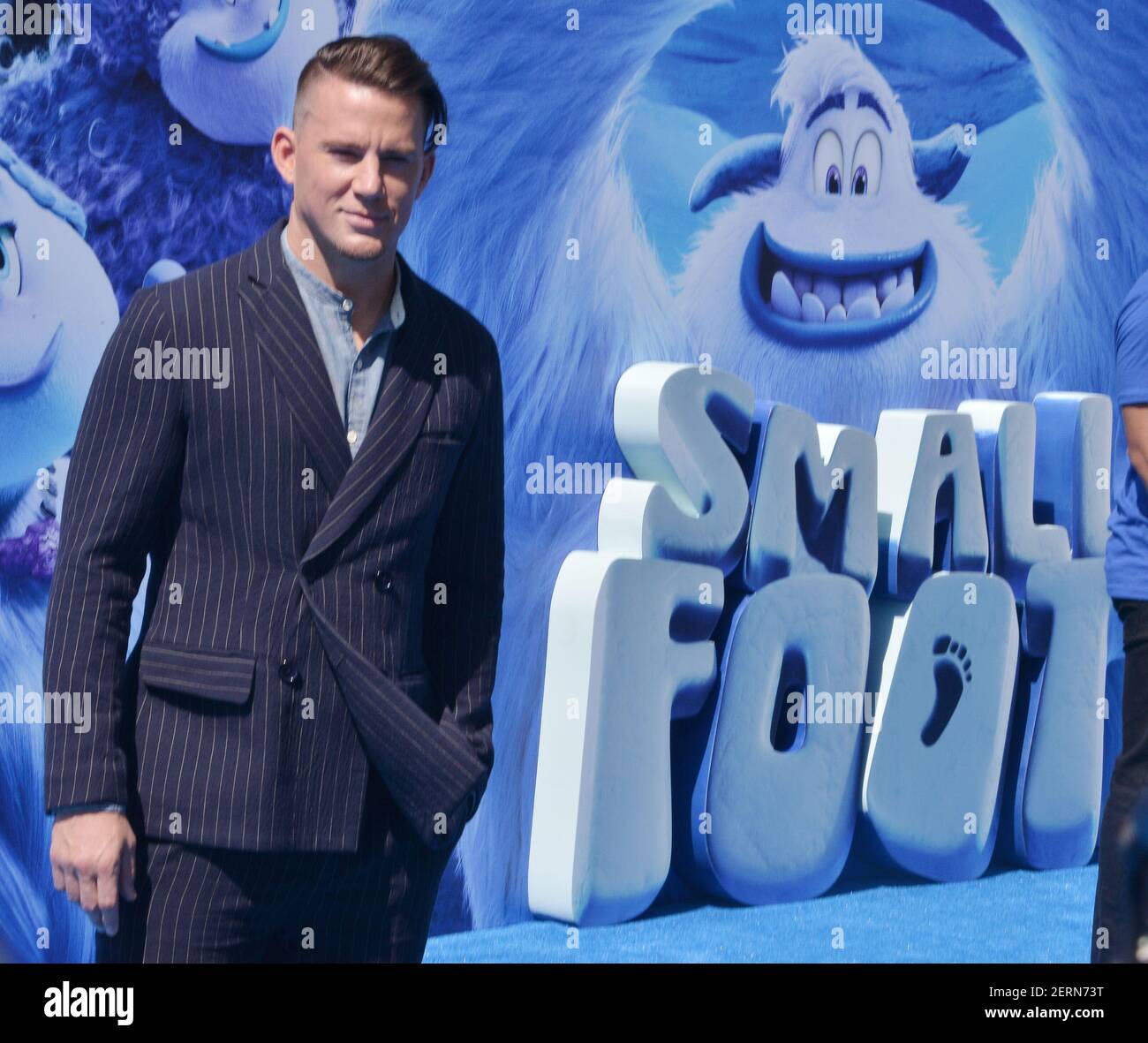 Channing Tatum arrives at the "Smallfoot" Los Angeles Premiere held at ...