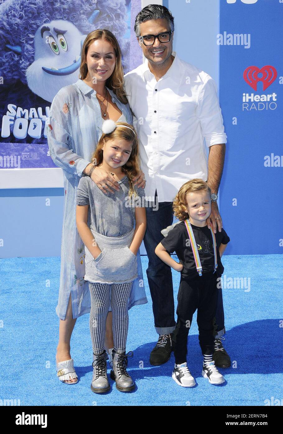 Jaime Camil and family arrives at the "Smallfoot" Los Angeles Premiere ...