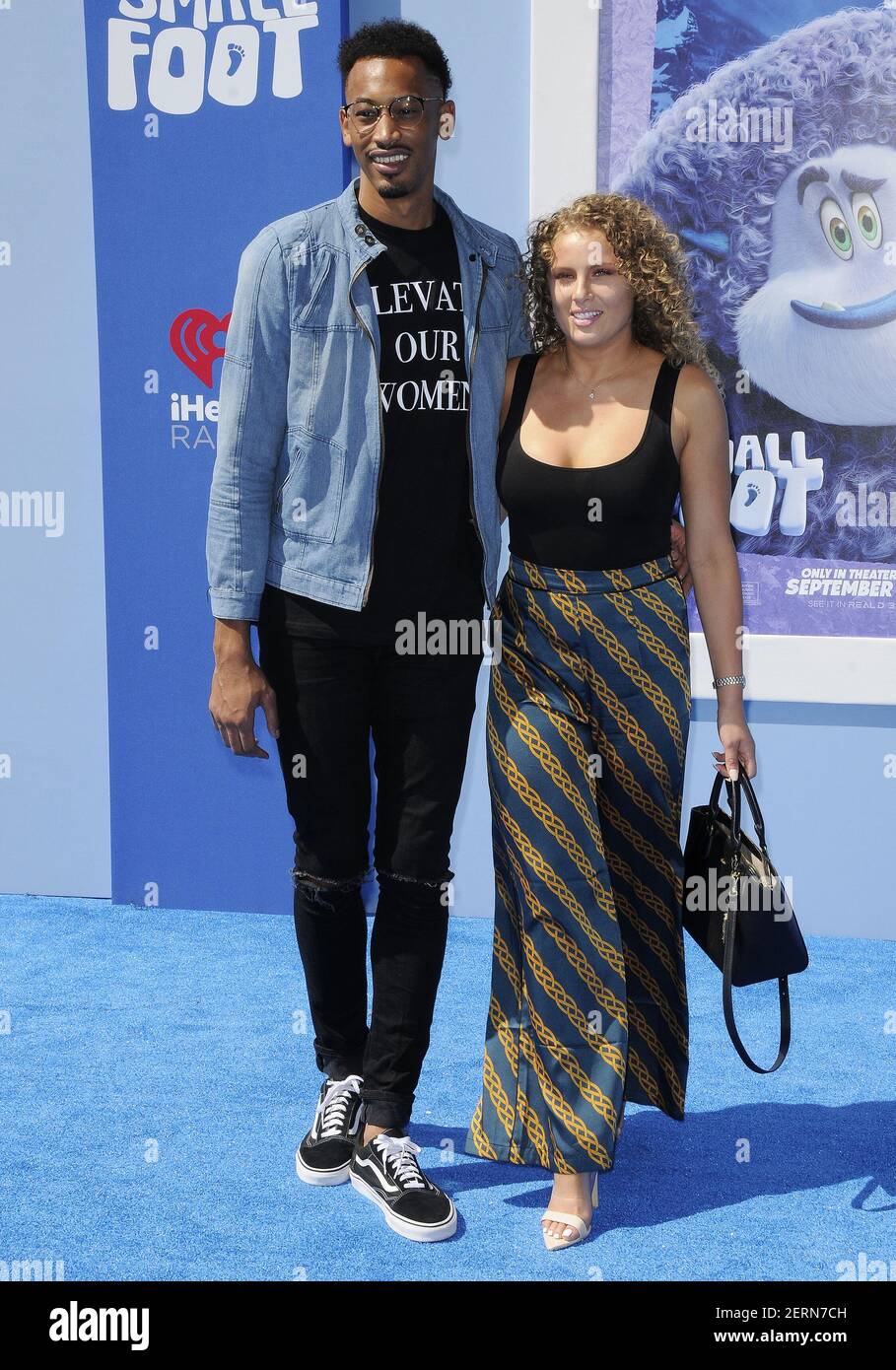 Johnathan Williams arrives at the "Smallfoot" Los Angeles Premiere held ...