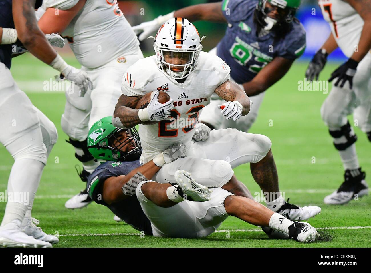 September 22, 2018: Idaho State Bengals running back James Madison (23 ...