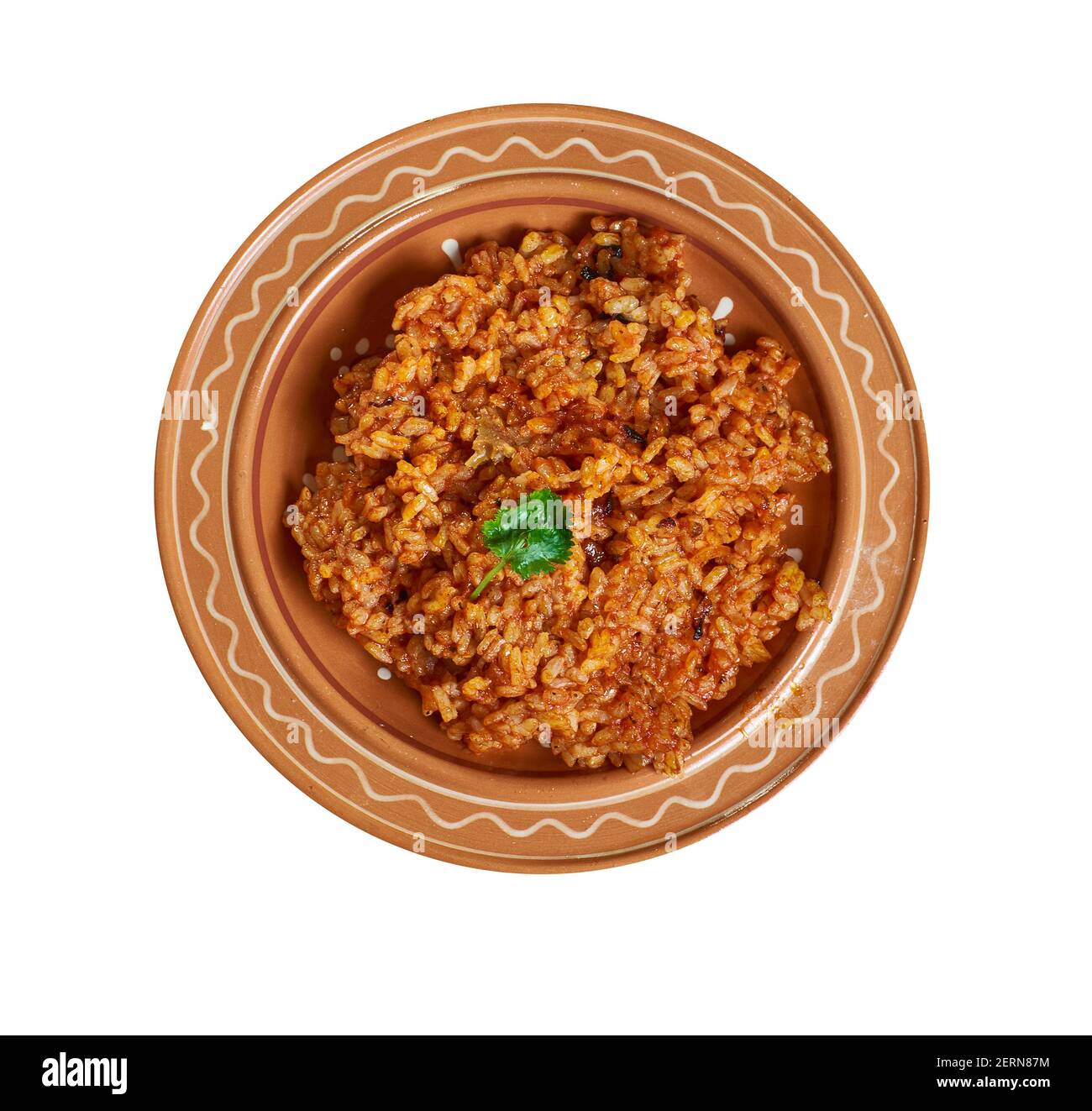 Eneksa agaga - Saipan red rice is a common Guamanian dish Stock Photo ...