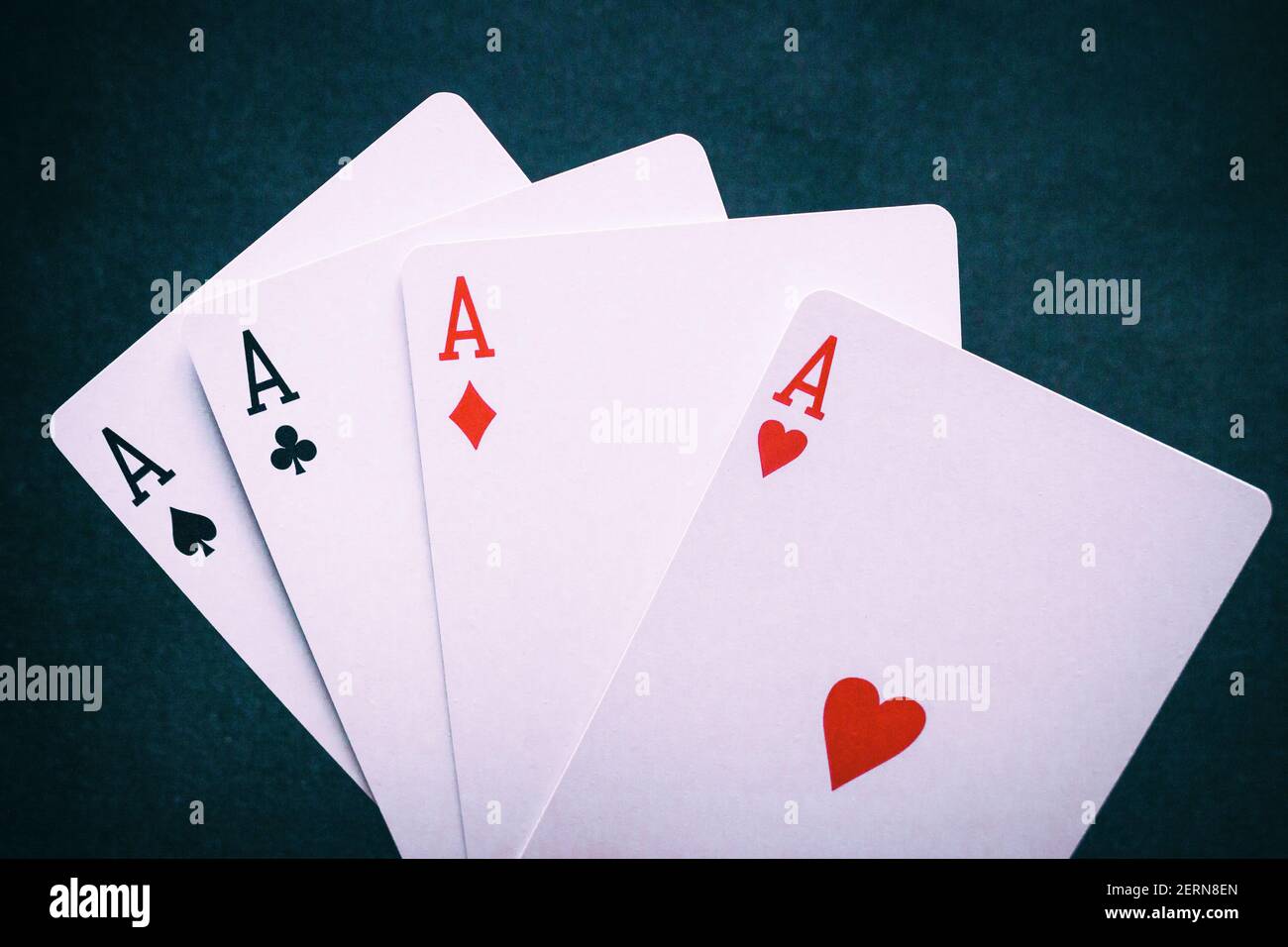 Playing cards ace hand sleeve hi-res stock photography and images - Alamy