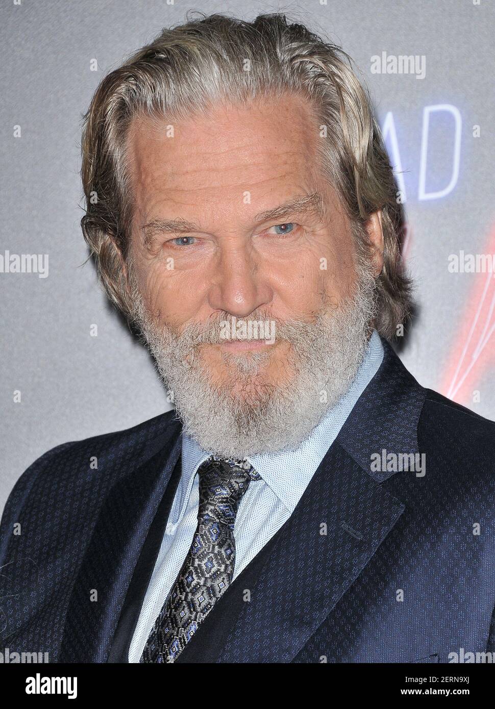 Jeff Bridges arrives at the "Bad Times At The El Royale" Los Angeles ...