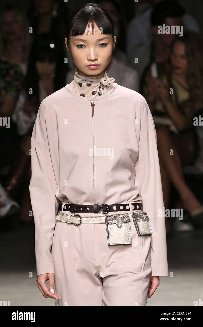 Reggie Wayne walks on the runway during the Cividini Fashion show ...