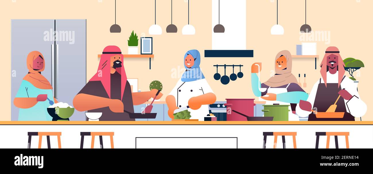 arabic chefs preparing dishes arab people cooking food culinary school ...