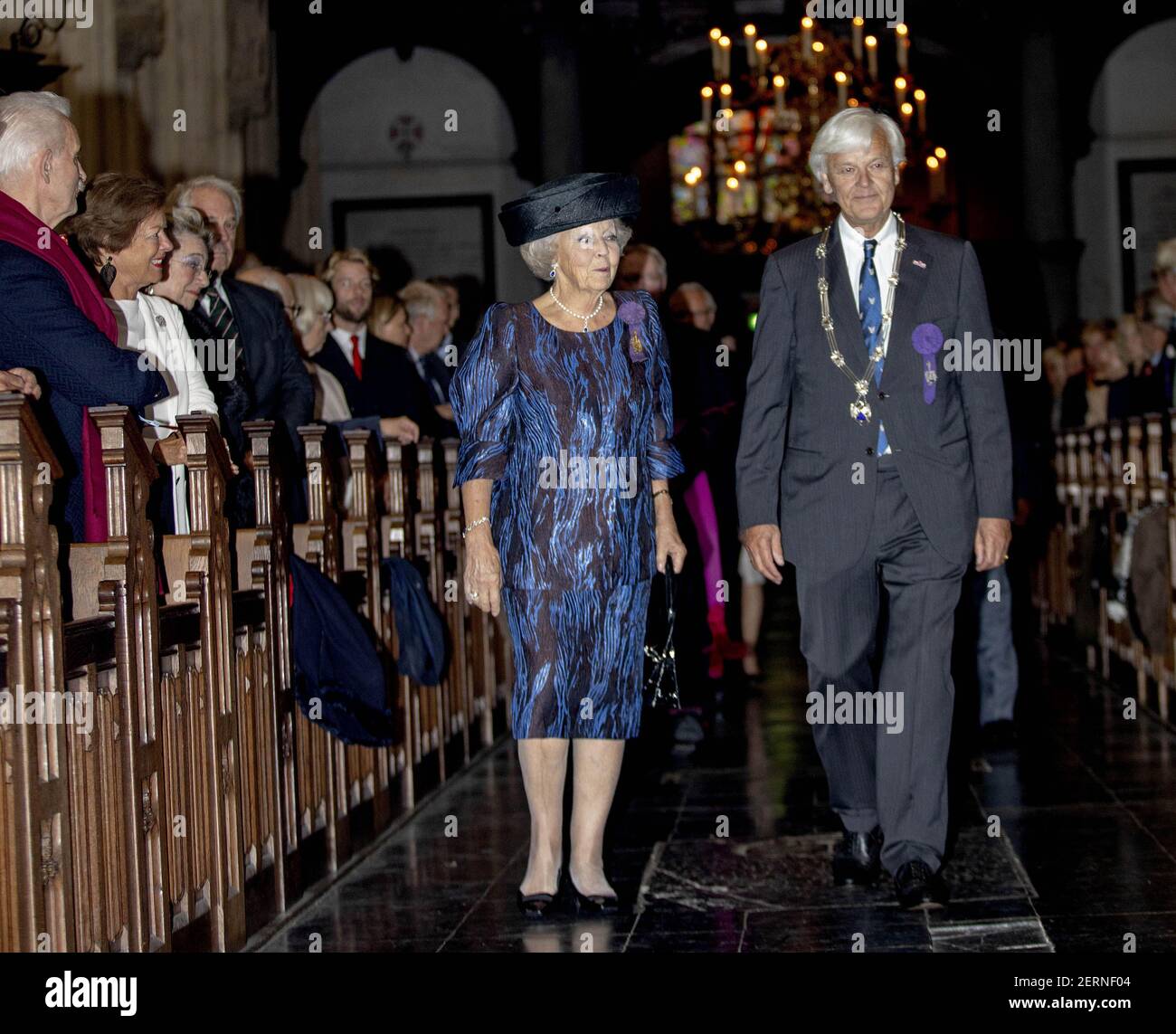 23-09-2018 Den Bosch Princess Beatrix with Regerend Proost van de ...