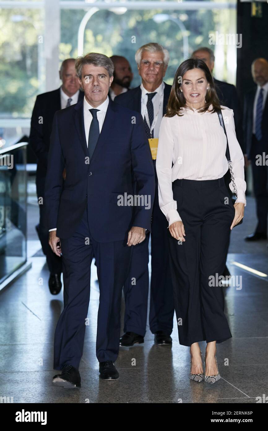 Queen Letizia of Spain attends to 'V de Vida' AECC awards at El Canal ...
