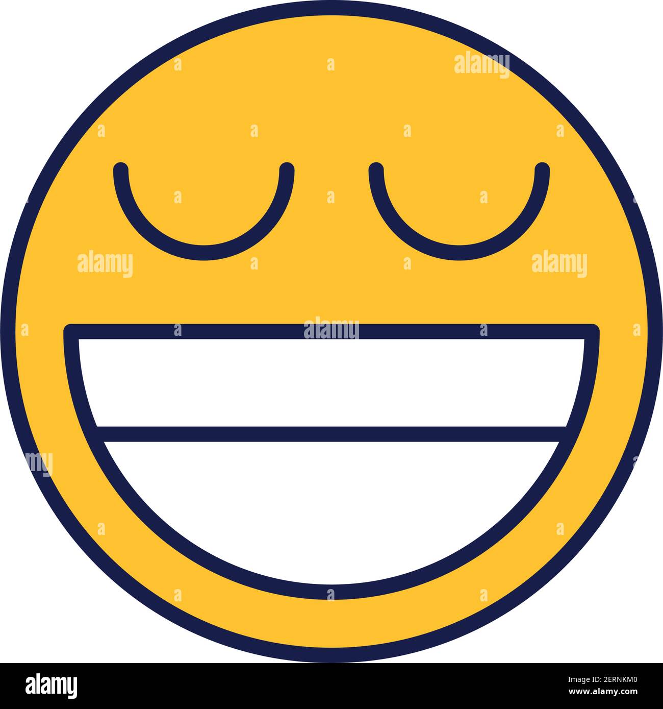 social media emoji happy smiley Stock Vector Image & Art - Alamy