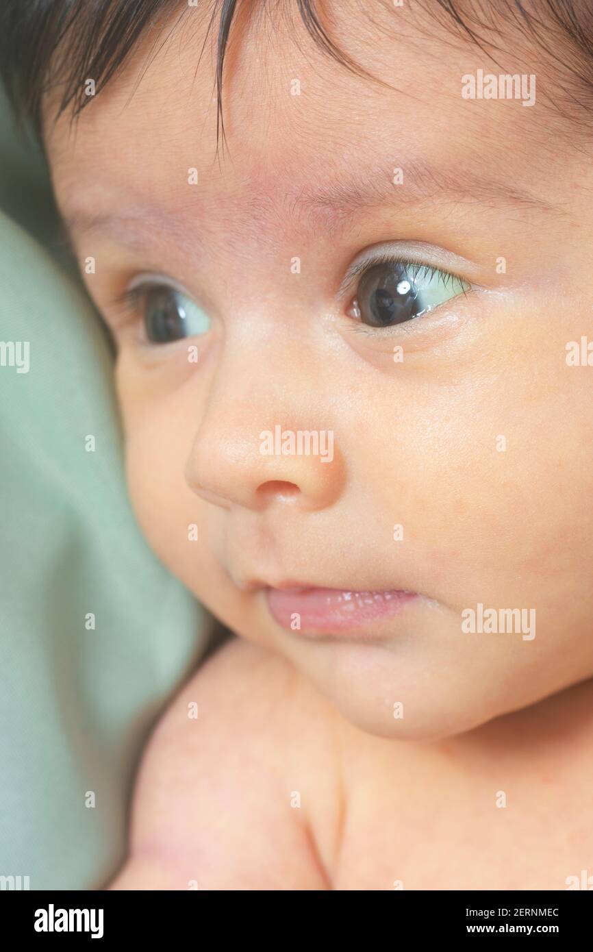 Girl looking new born baby hi-res stock photography and images - Alamy