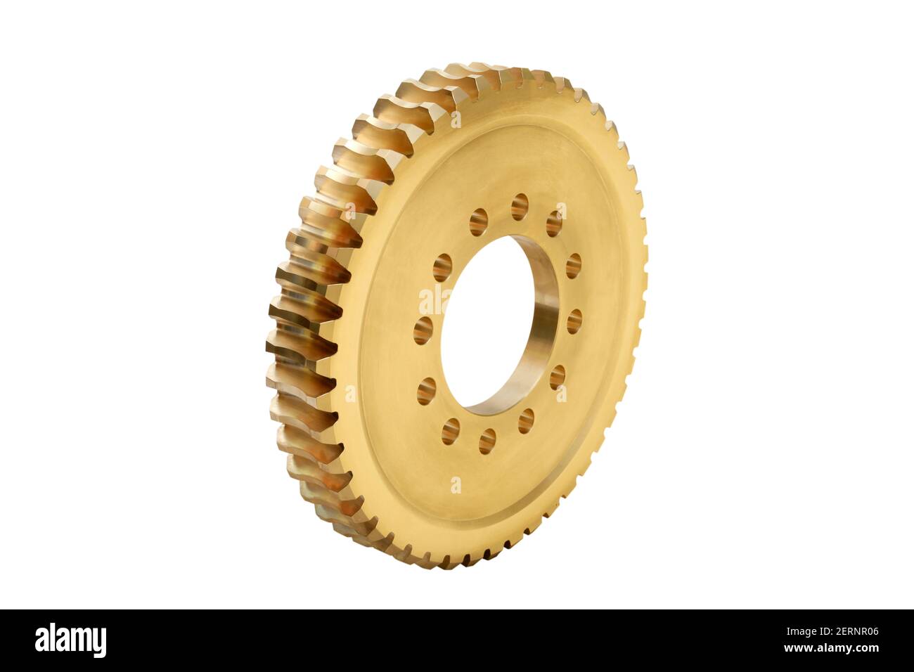 Gear wheel on a white background Stock Photo - Alamy
