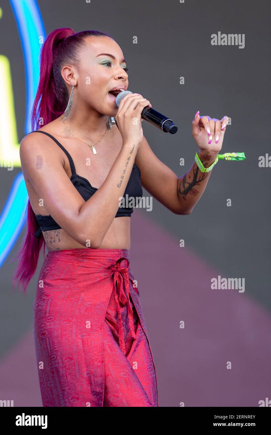Ravyn Lenae during Life Is Beautiful Music Festival on September, 21 ...