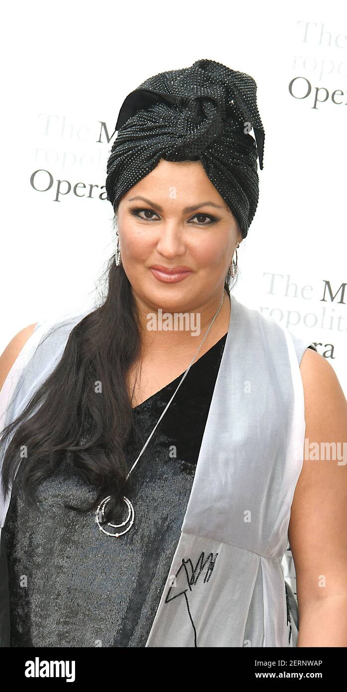 Opera Singer Anna Netrebko attends the Metropolitan Opera Season ...