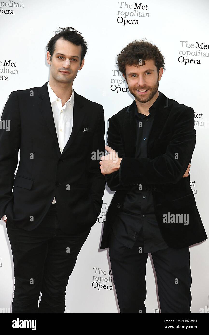 Mathew Aucoin and Zack Winoker attends the Metropolitan Opera Season ...